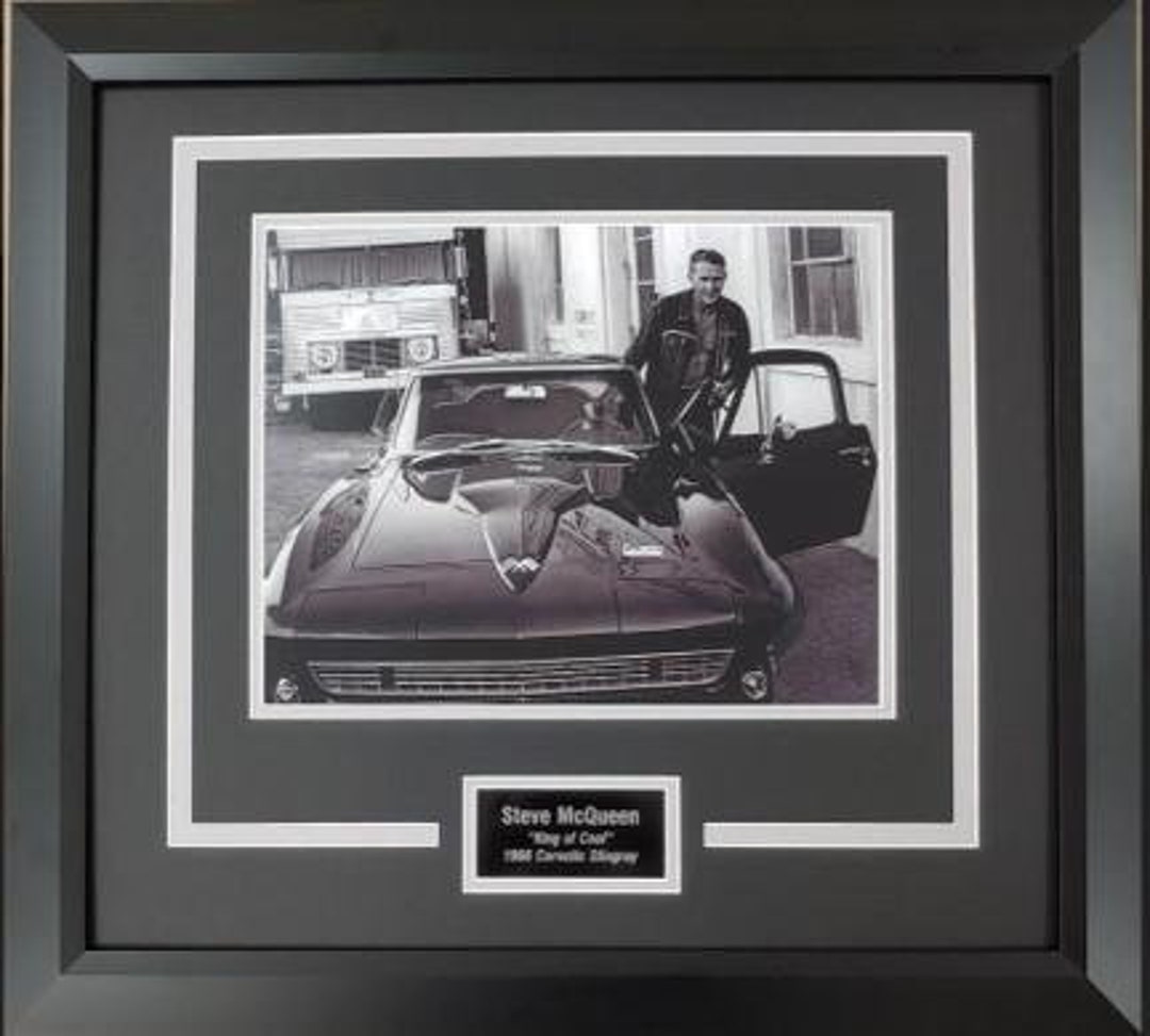 Steve Mcqueen Framed Photo Display - Etsy