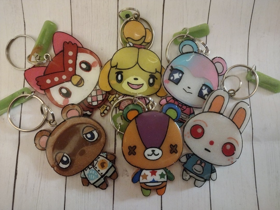 Animal Game Keychains Set 1 - Etsy