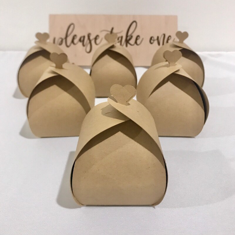 Diy Favor Boxes - Etsy