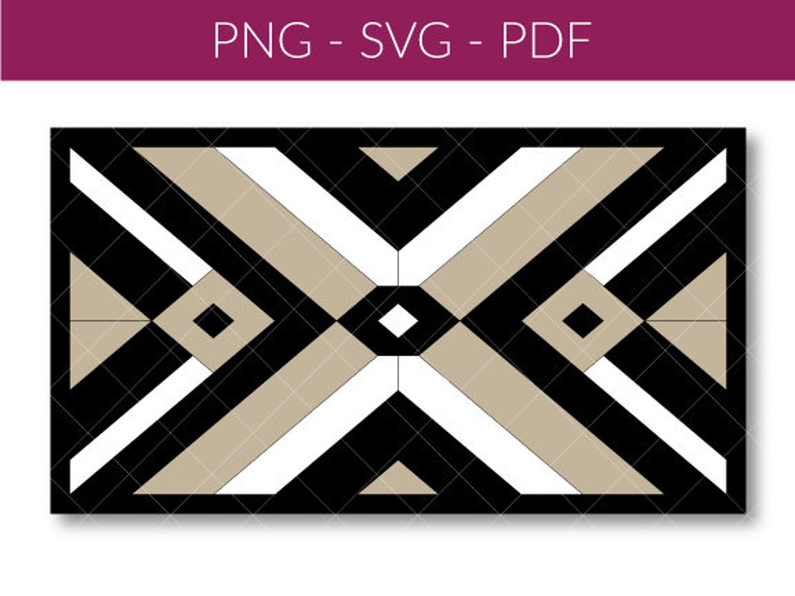 Wood Mosaic Sign SVG Laser Farmhouse Sign Template DIY Barn - Etsy