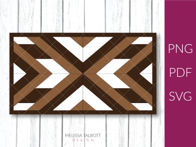 Wood Mosaic Sign SVG Laser Farmhouse Sign Template DIY Barn - Etsy