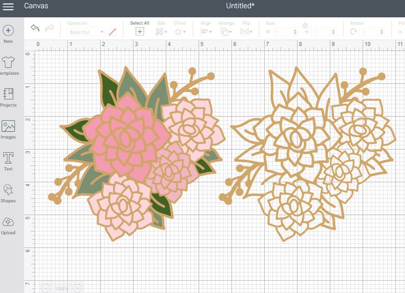 Floral SVG Spring Sign Laser Cut Files Nursery Sign Home - Etsy