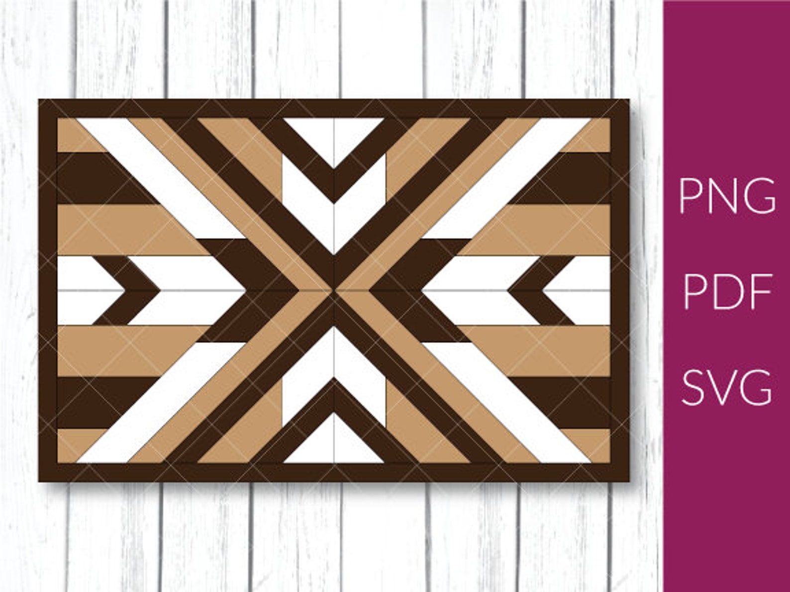 Wood Barn Quilt Sign SVG Laser Farmhouse Sign Template DIY - Etsy