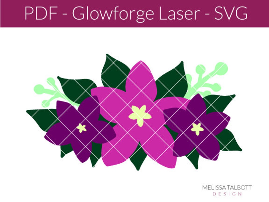 Floral SVG, Spring Sign Laser Cut Files, Nursery Sign Home Decor ...