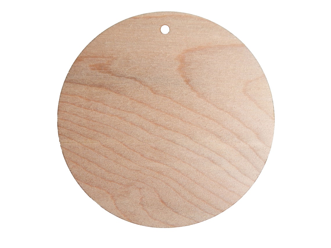 Circle Ornament SVG Template Laser Ready Christmas Gift Tags - Etsy