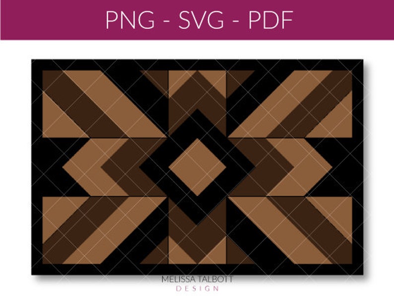 Wood Mosaic Sign SVG, Laser Farmhouse Sign Template, DIY Barn Quilt ...