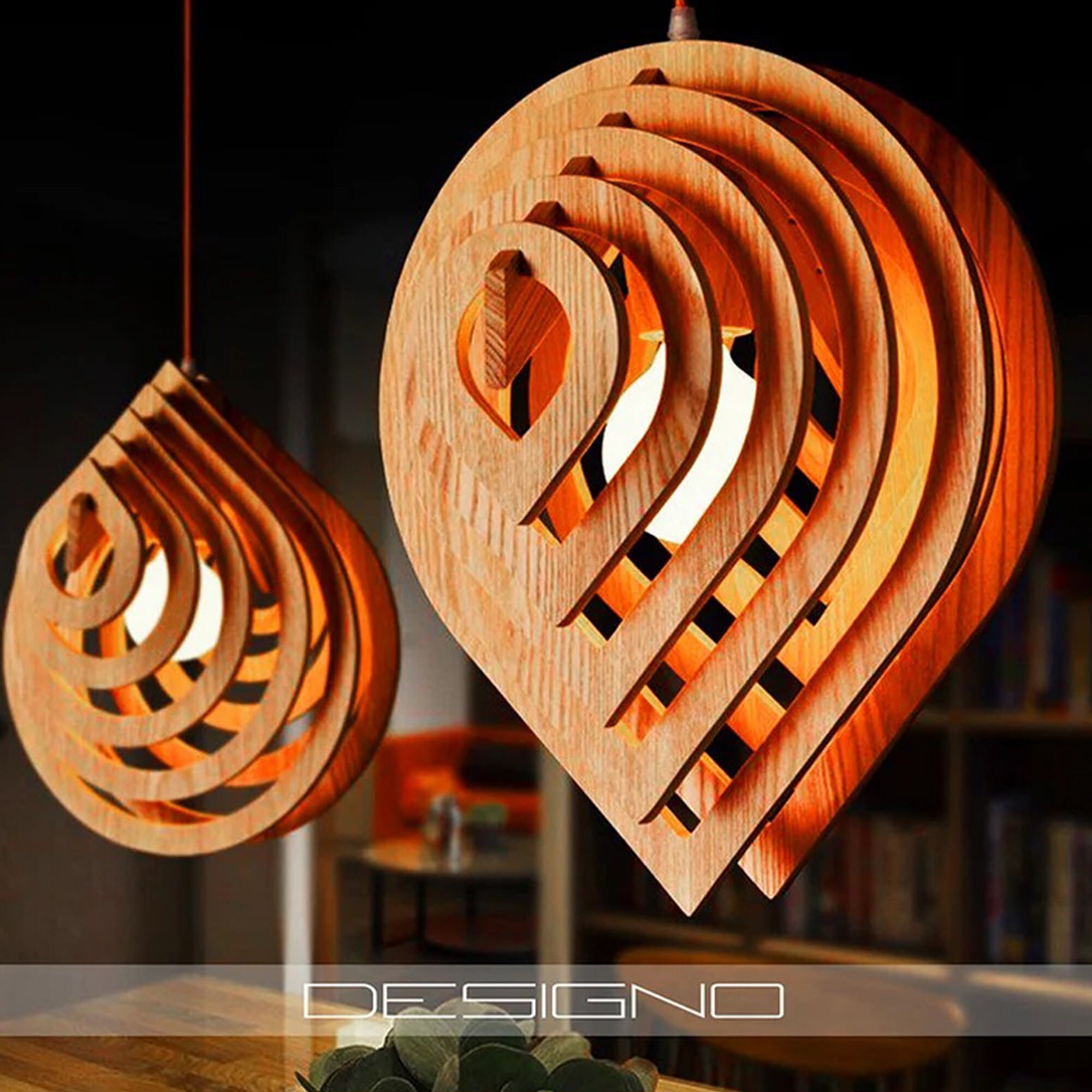 20 Wooden Lamp Design Digital File for Laser Cut and CNC - Etsy