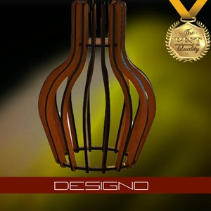 4 Wooden Lamp Design Digital File for Laser Cut and CNC - Etsy