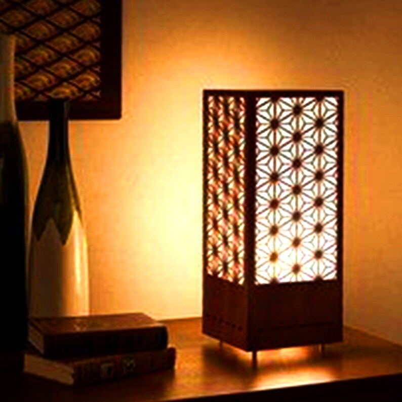 30 Wooden Lamp Design 3 Digital File for Laser Cut CNC - Etsy