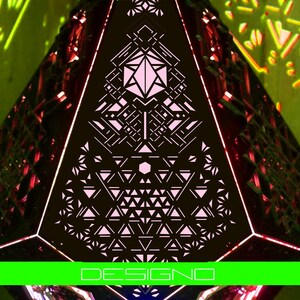 Hexagon Shelves Lamp Warm Night Light Wood Lamp Hexago Wood Lamp Svg ...