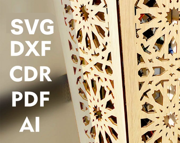 3d Illusion Lamp Svg New 100 Night Light Acrylic Files - Etsy