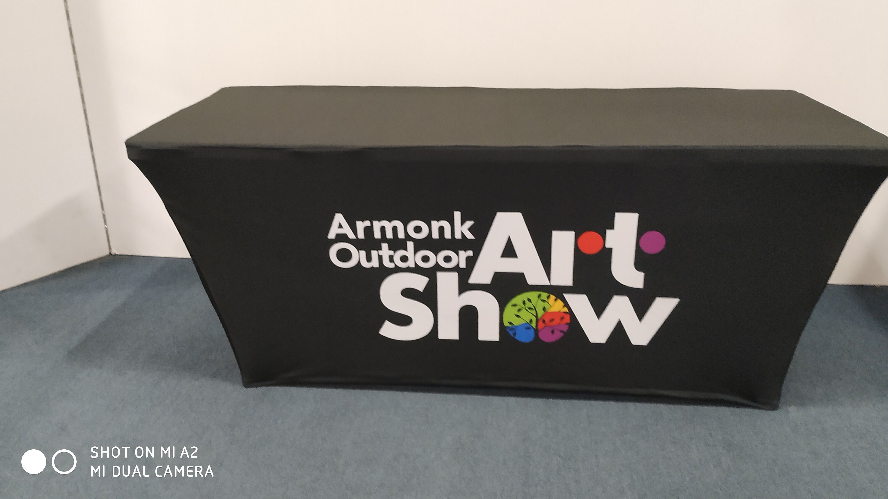 Full Color Trade Show Table Throw Custom Stretch Tablecloth - Etsy