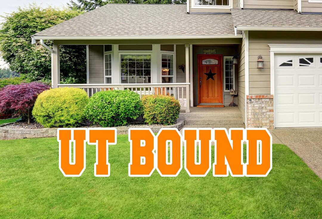 UT BOUND Yard Letters - University of Tennessee Knoxville - College ...
