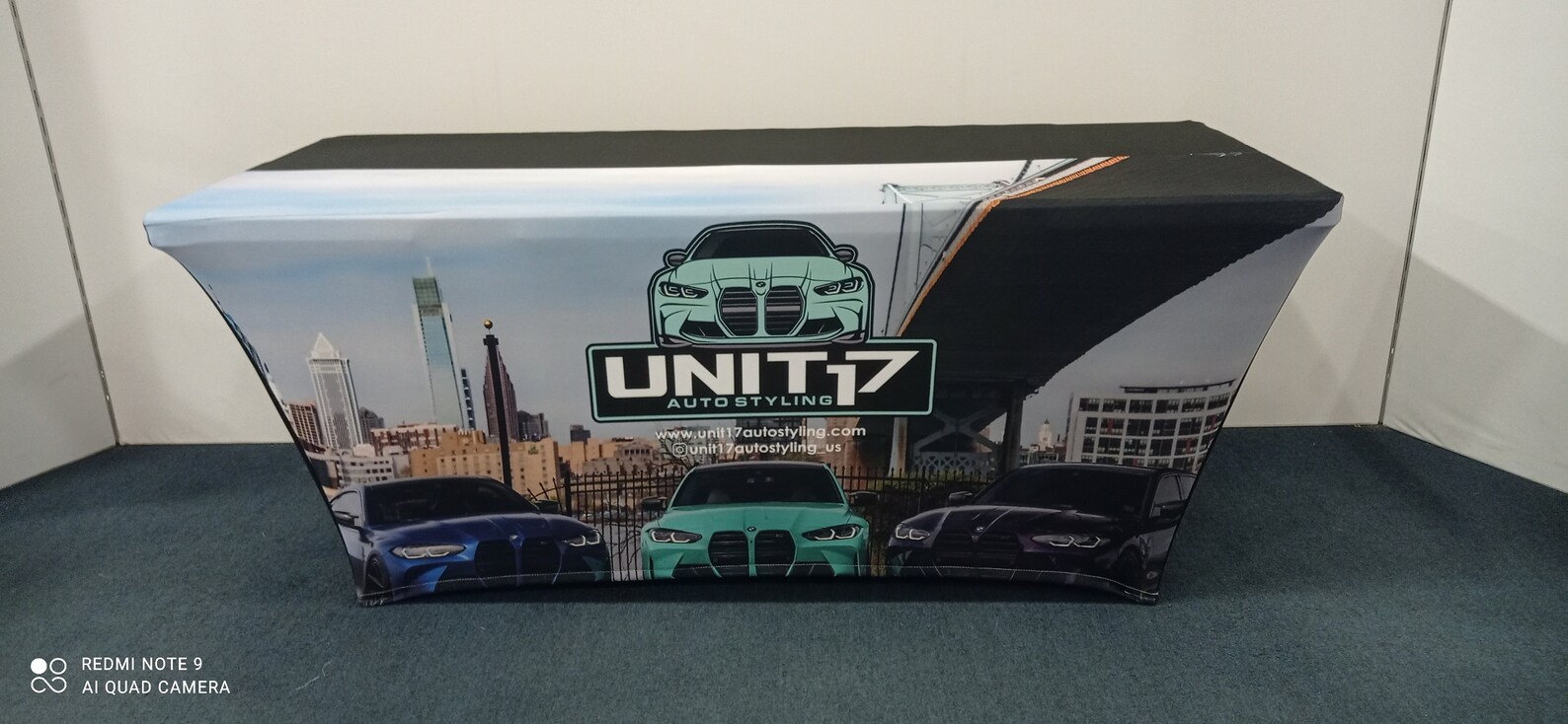 Full Color Trade Show Table Throw Custom Stretch Tablecloth - Etsy