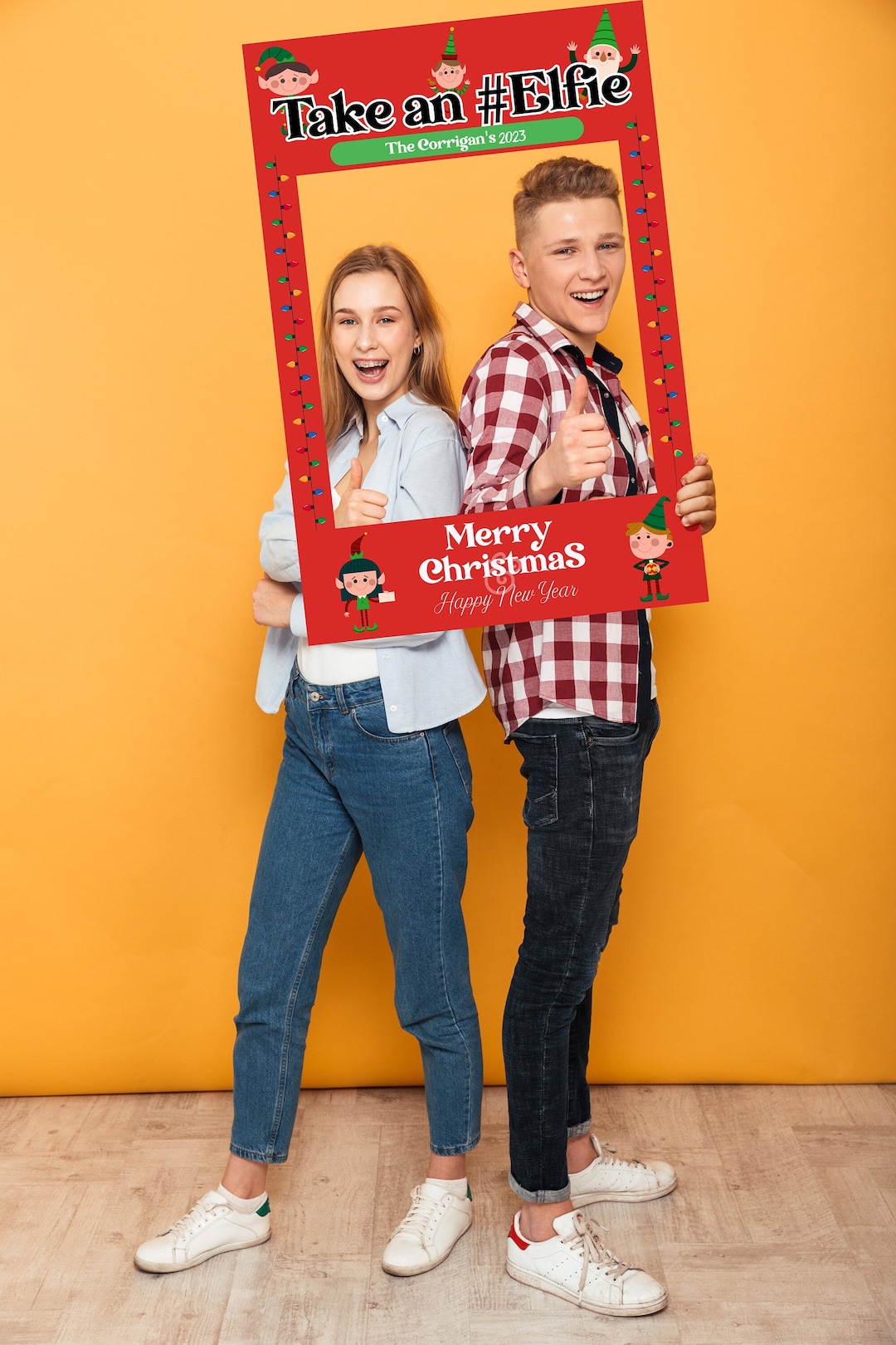 Custom elfie Selfie Frame, Selfie Station Sign, Selfie Photo Frame ...