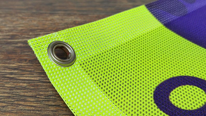 Custom Mesh Banner, 10oz Mesh Banner, 10oz Mesh Scrim, Custom Mesh ...