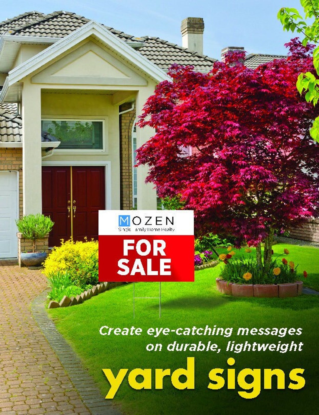 CUSTOM YARD SIGN Lawn Sign Outdoor Uv Printed Weatherproof - Etsy