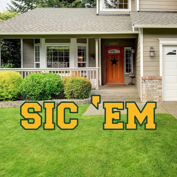 Sic Em - Etsy