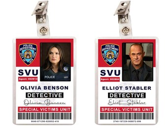 Olivia Benson Badge - Etsy