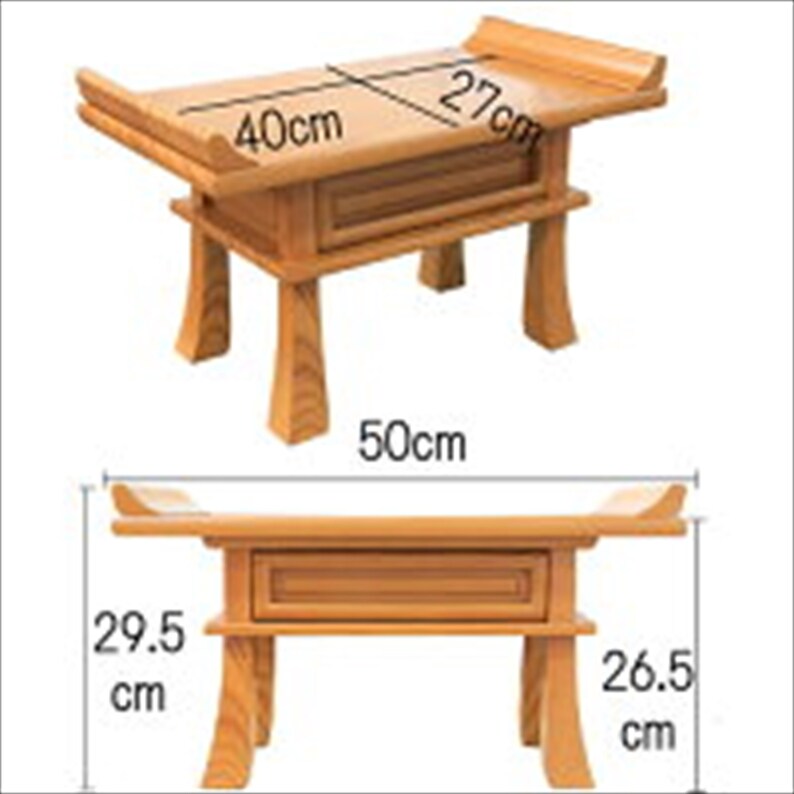Japanese Buddhist Altar Wood Stand Table Kyozukue Buddhist - Etsy