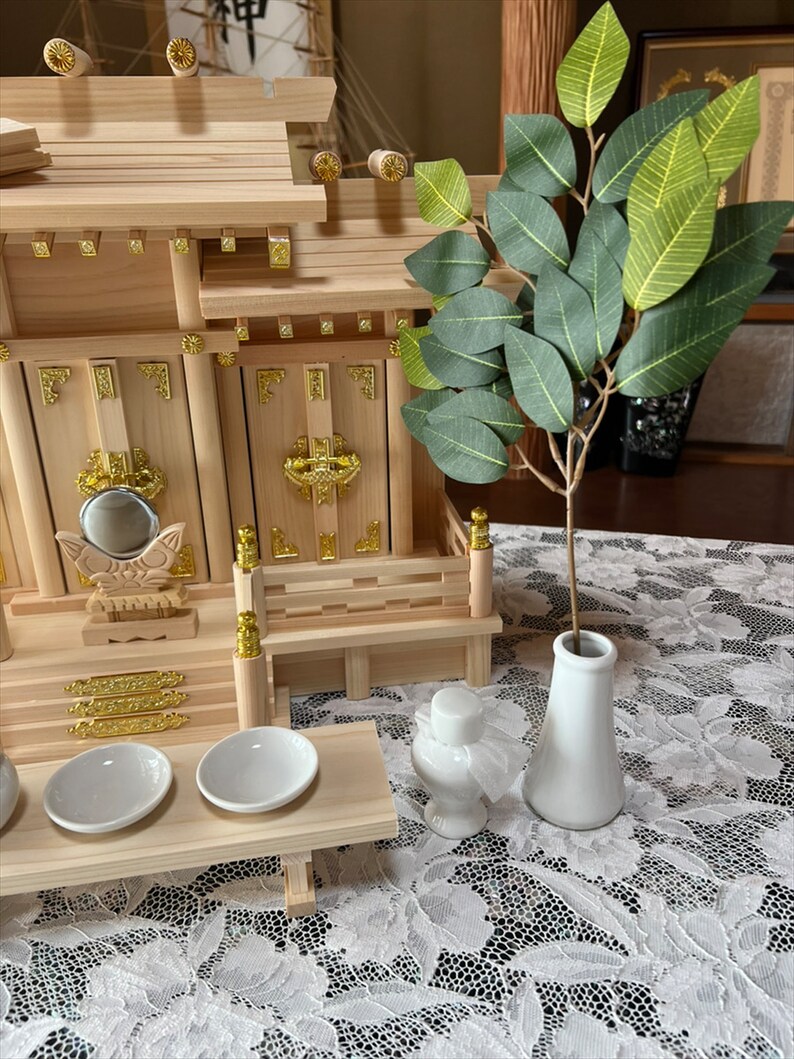 Japan Wooden KAMIDANA Altar Home Size Jinjya SET Shinto Shrine - Etsy