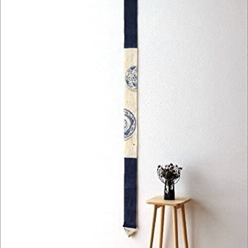 100 Linen Long and Narrow Japanese Art Modern Tapestry Japan - Etsy