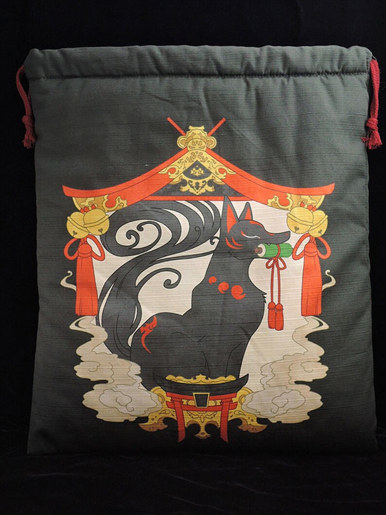 Kawaii Kitune Shrinei Inari Fox Mask Storage - Etsy