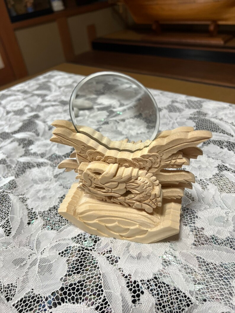 Divine Mirror Sacred Japanese Shinto Shrine "god Dragon Sinryu" God ...