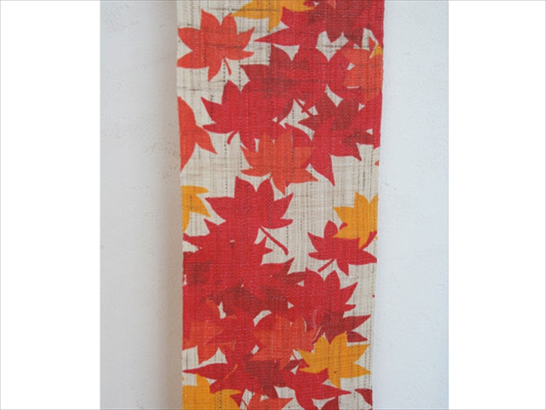 100 Linen Long and Narrow Japanese Art Modern Tapestry Japan - Etsy