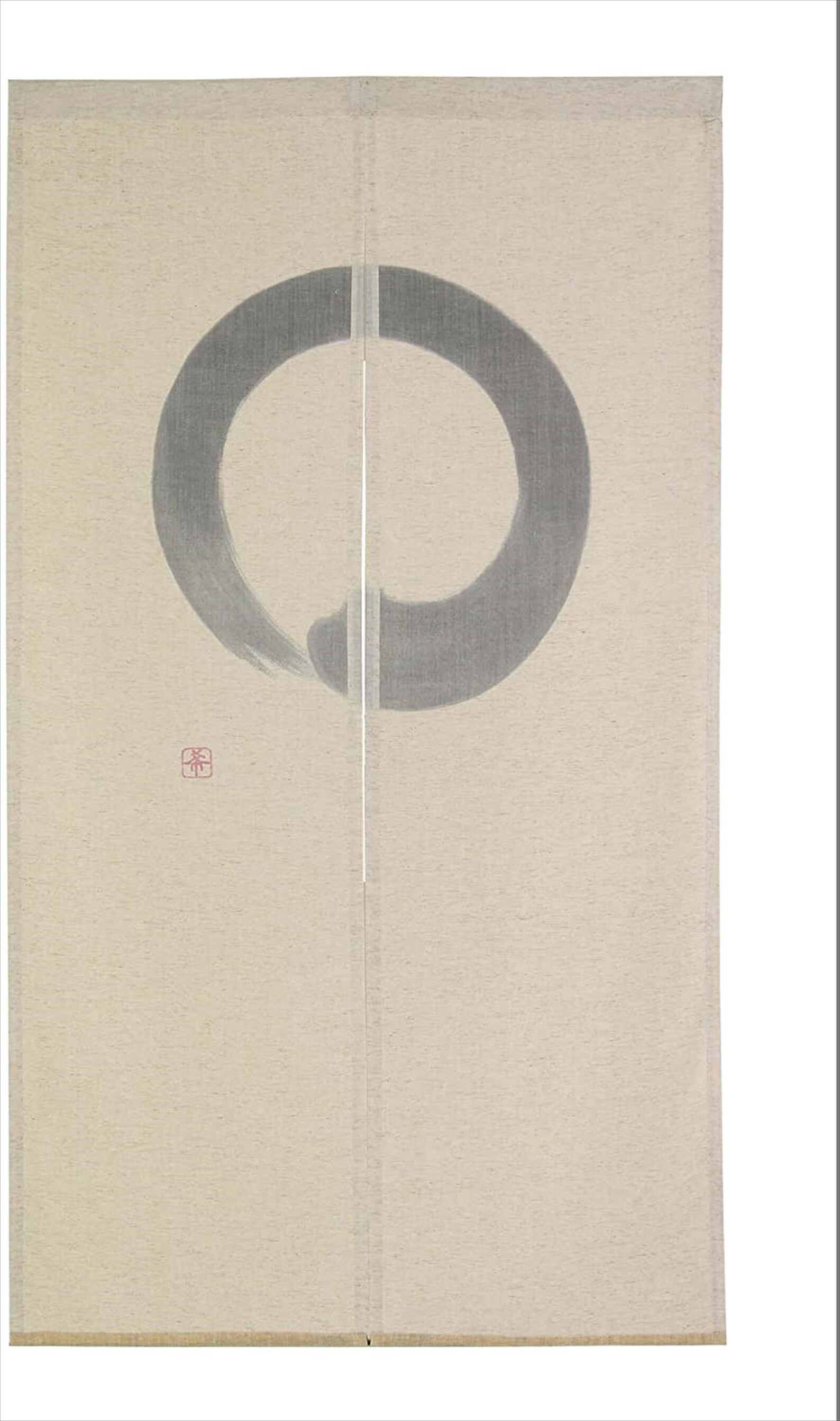 Japanese Art Modern Tapestry Enso 85150cm Noren Door Curtain - Etsy