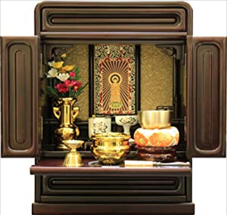 Japanese Buddhist Butsudan Set Buddhist Temple Compact Size - Etsy