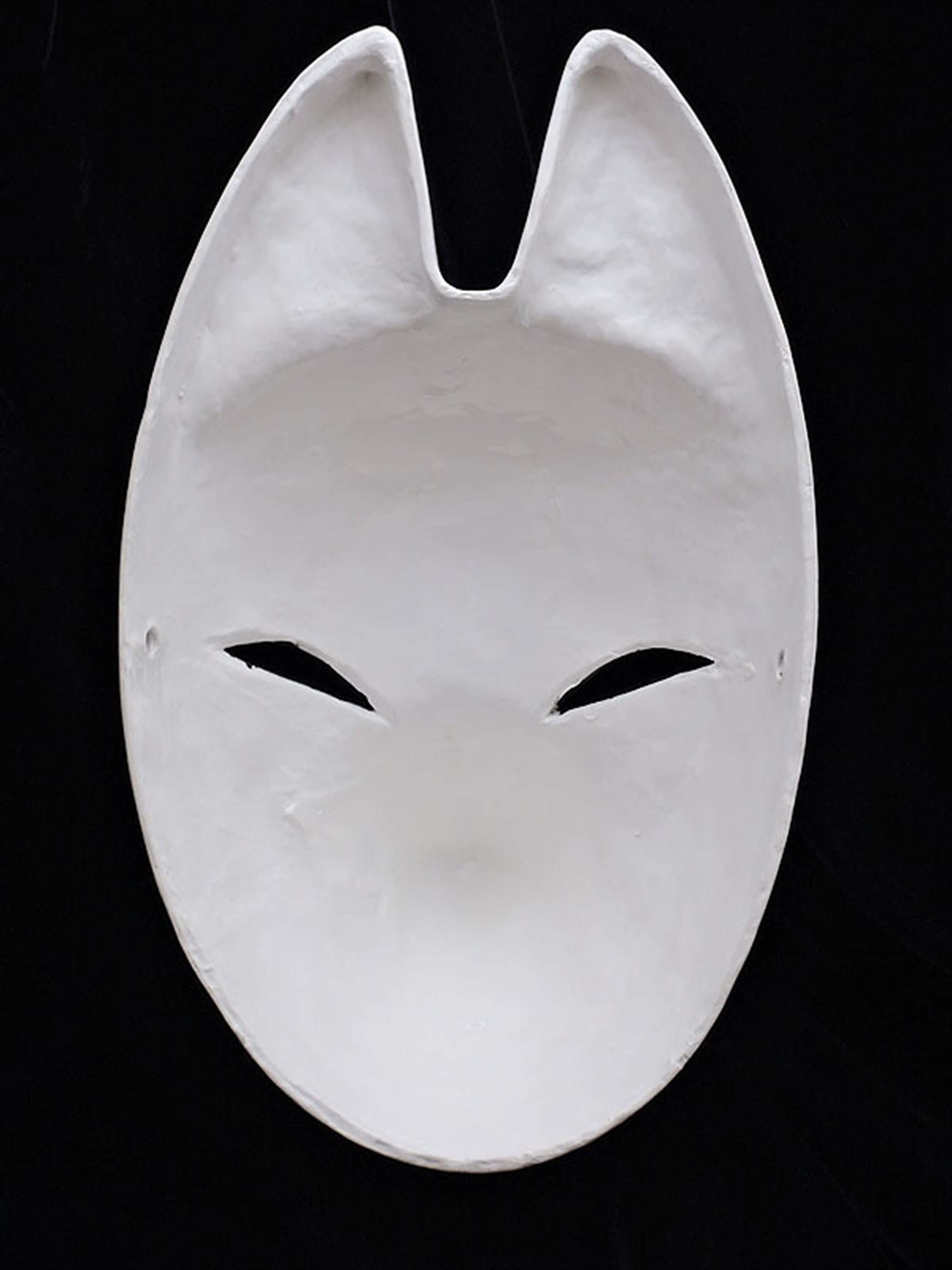 Full Face Fox Mask Kitsune Kitsune Hand Made Painted From - Etsy