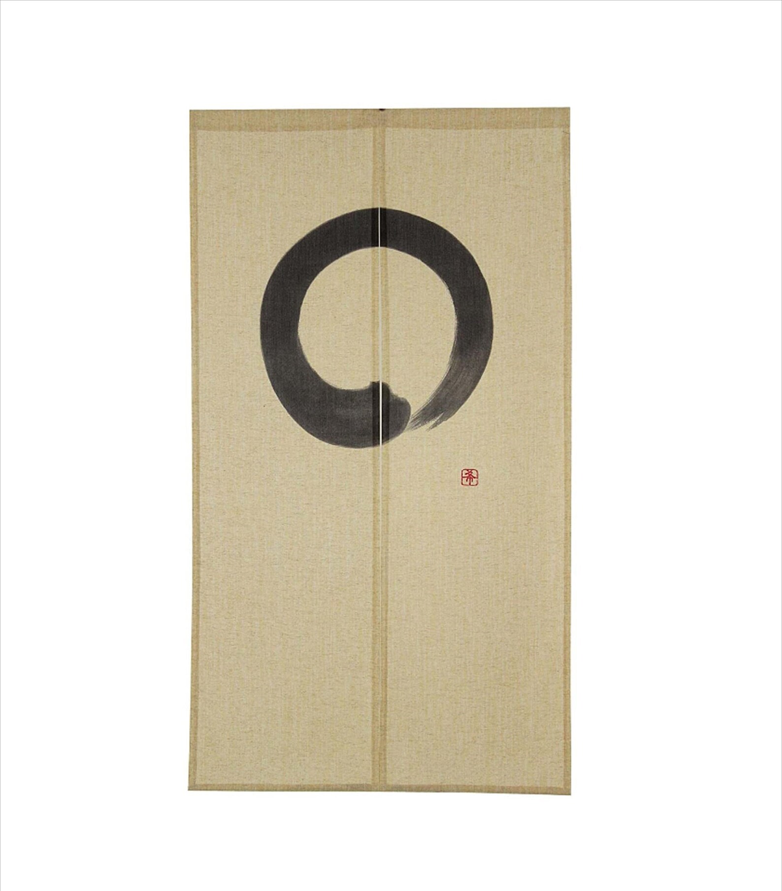 Japanese Art Modern Tapestry Enso 85150cm Noren Door Curtain - Etsy
