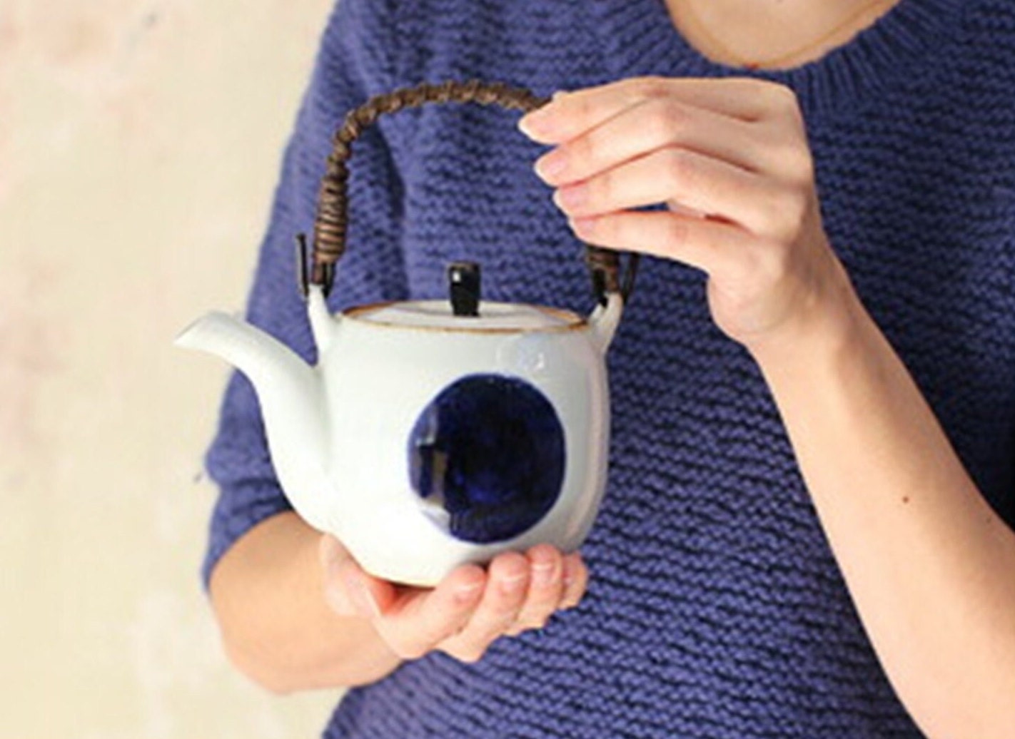 Hasamiyaki Handmade Kyusu Teapot Clay Made in Japan 450cc - Etsy