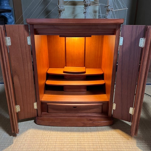 Japanese Buddhist Butsudan Set Buddhist Temple Compact Size - Etsy