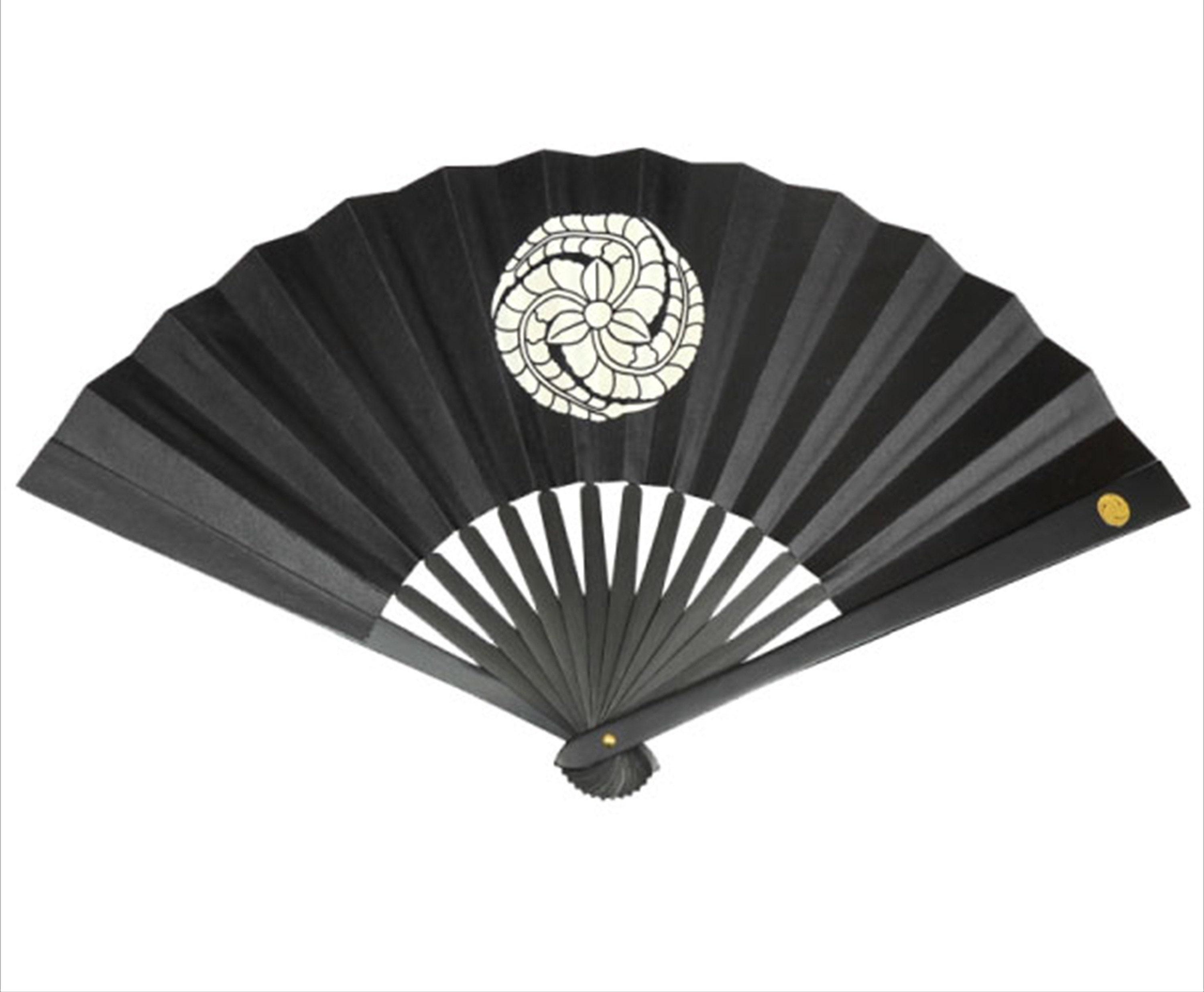 Japanese Samurai Iron War Fan Tessen Kuroda Kanbei Yoshitaka | Etsy