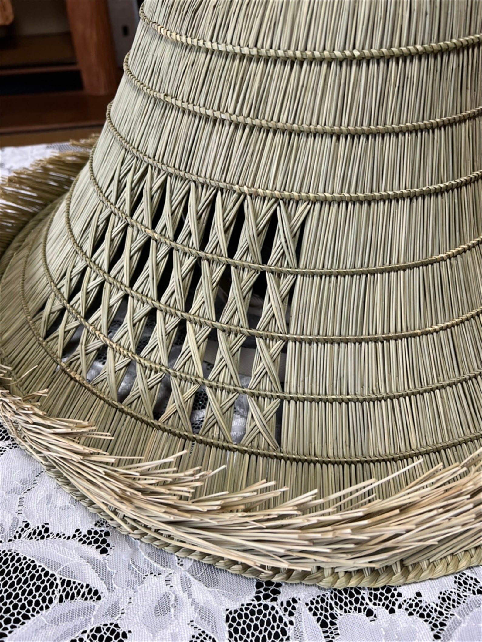 Japanese Samurai Hat Roningasa Edo Style Hand Made Japan - Etsy