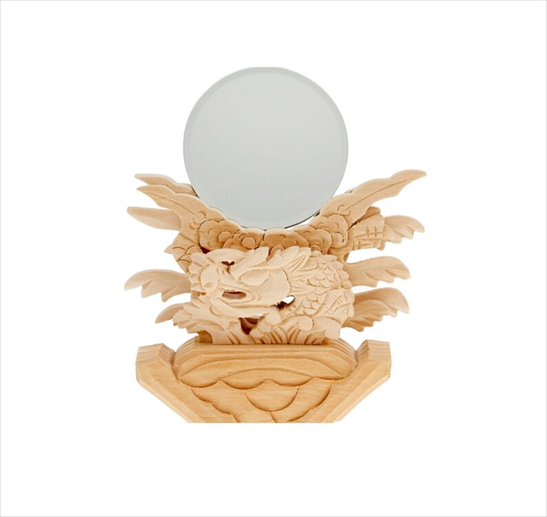 Divine Mirror sacred Japanese Shinto Shrine God Dragon | Etsy