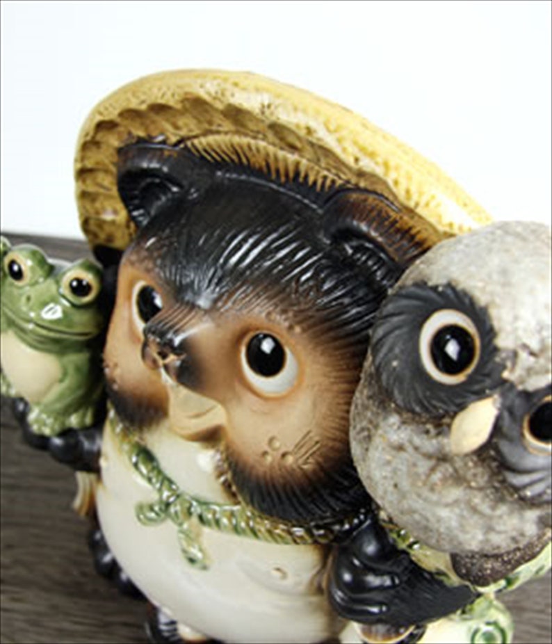 Lucky Shigaraki Yaki Tanuki Japanese Raccoon Dog - Etsy