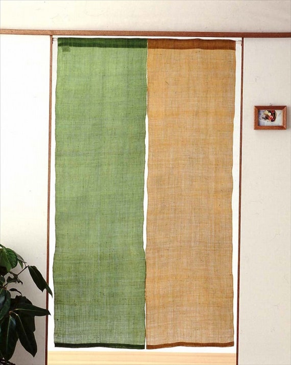 100 Linen Japanese Art Modern Tapestry Japan Kawaii 90170cm - Etsy ...