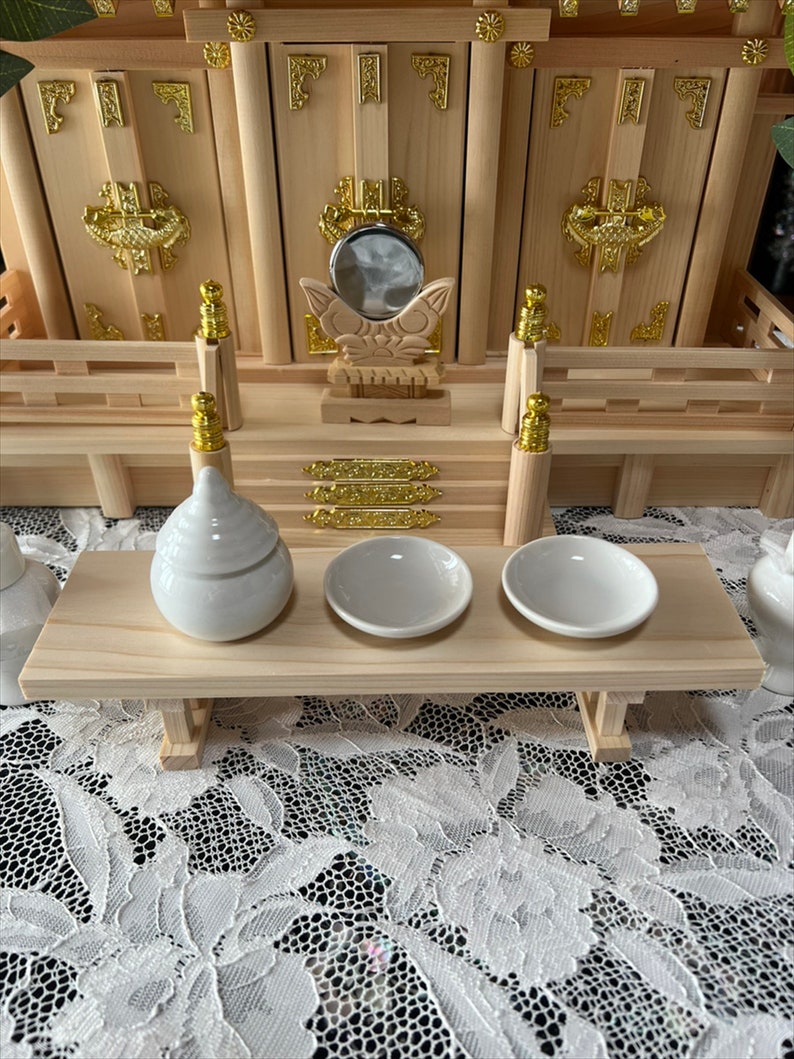 Japan Wooden KAMIDANA Altar Home Size Jinjya SET Shinto Shrine - Etsy