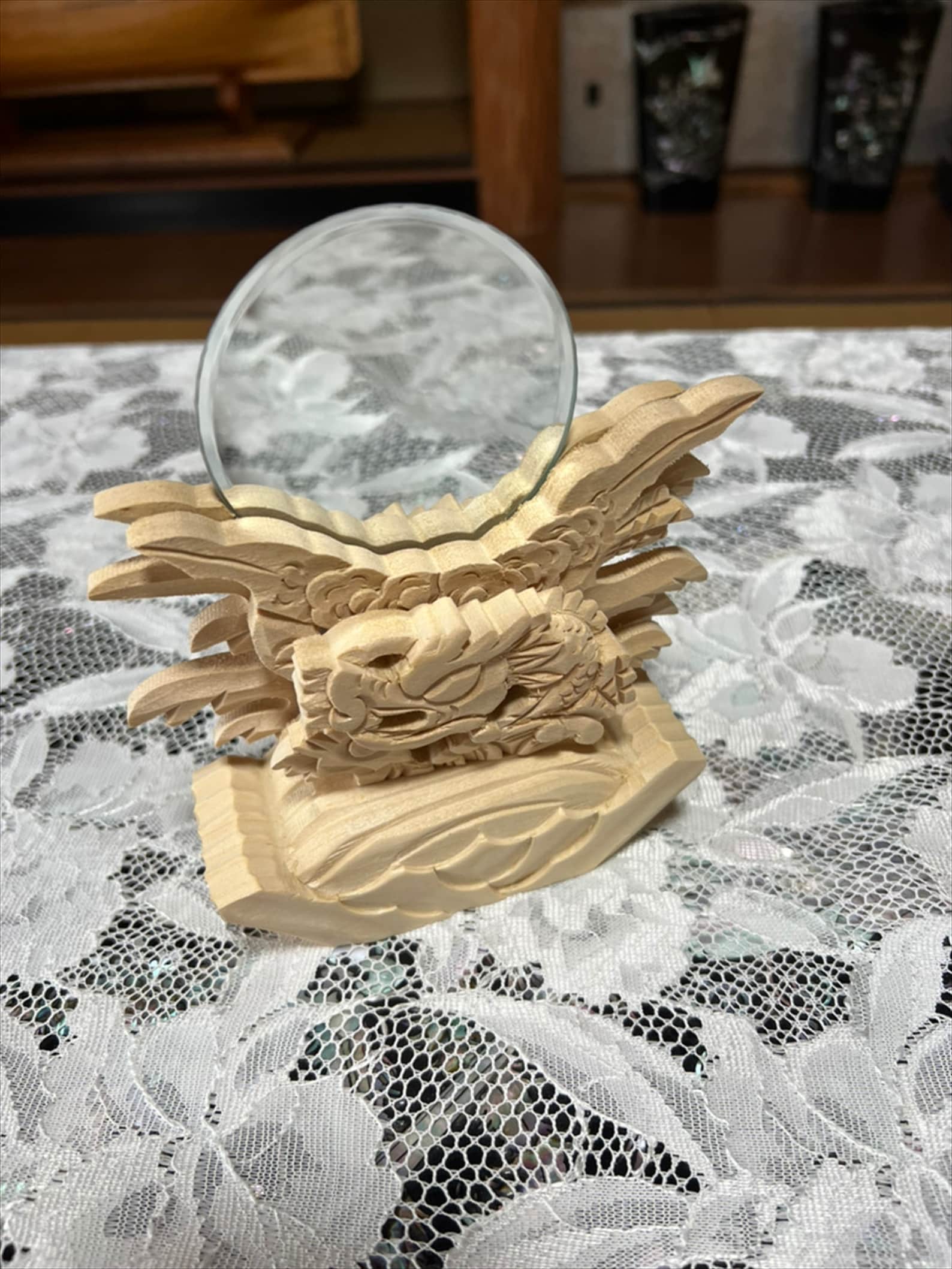 Divine Mirror Sacred Japanese Shinto Shrine "god Dragon Sinryu" God ...