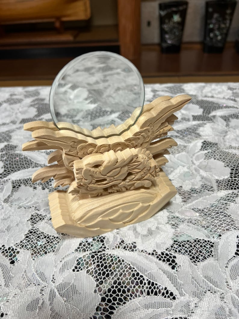 Divine Mirror Sacred Japanese Shinto Shrine "god Dragon Sinryu" God ...