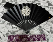 Japanese Samurai Iron War Fan Tessen Kuroda Kanbei Yoshitaka - Etsy