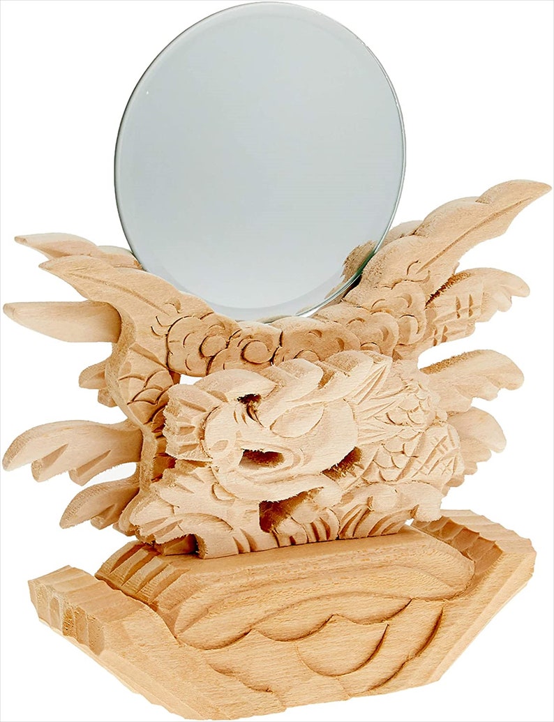Divine Mirror Sacred Japanese Shinto Shrine "god Dragon Sinryu" God ...