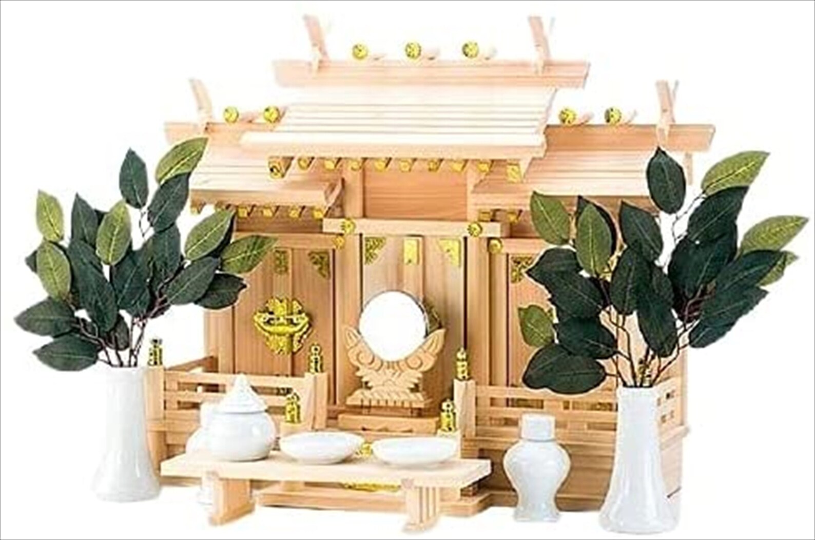 Japan Wooden KAMIDANA Altar Home Size Jinjya SET Shinto Shrine | Etsy
