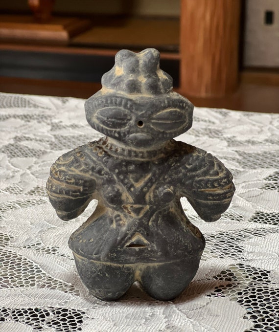 Lucky Dogu Jomon Period Clay Statue Earthen Figure Doll Image - Etsy