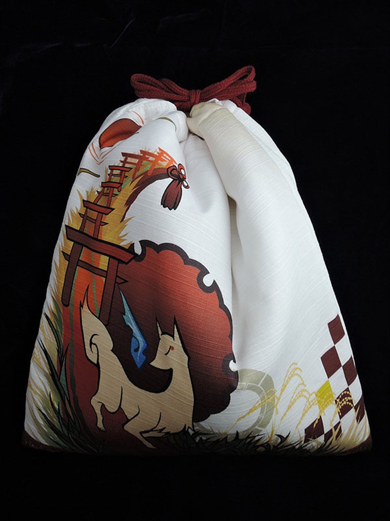 Kawaii Kitune Shrinei Inari Fox Mask Storage - Etsy