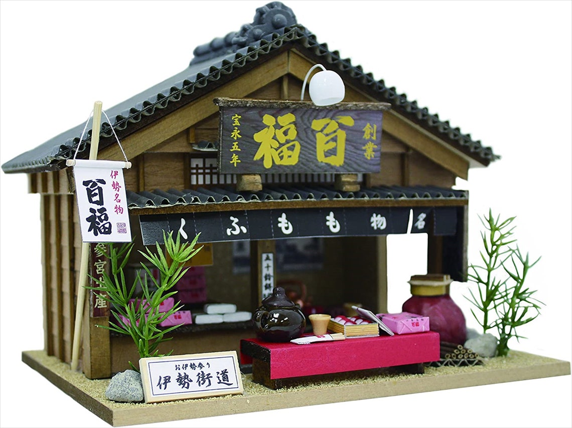 Dollhouse Kit Japanese Style Wagashijapanese Dollhouse | Etsy