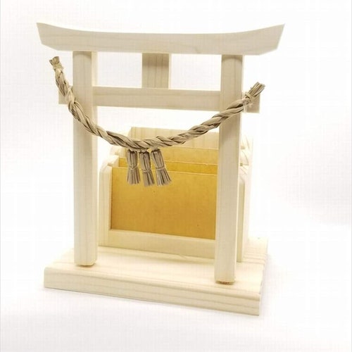 Japanese Kamidana Shrine Small Sate Torii Ofuda Paper Stand | Etsy ...